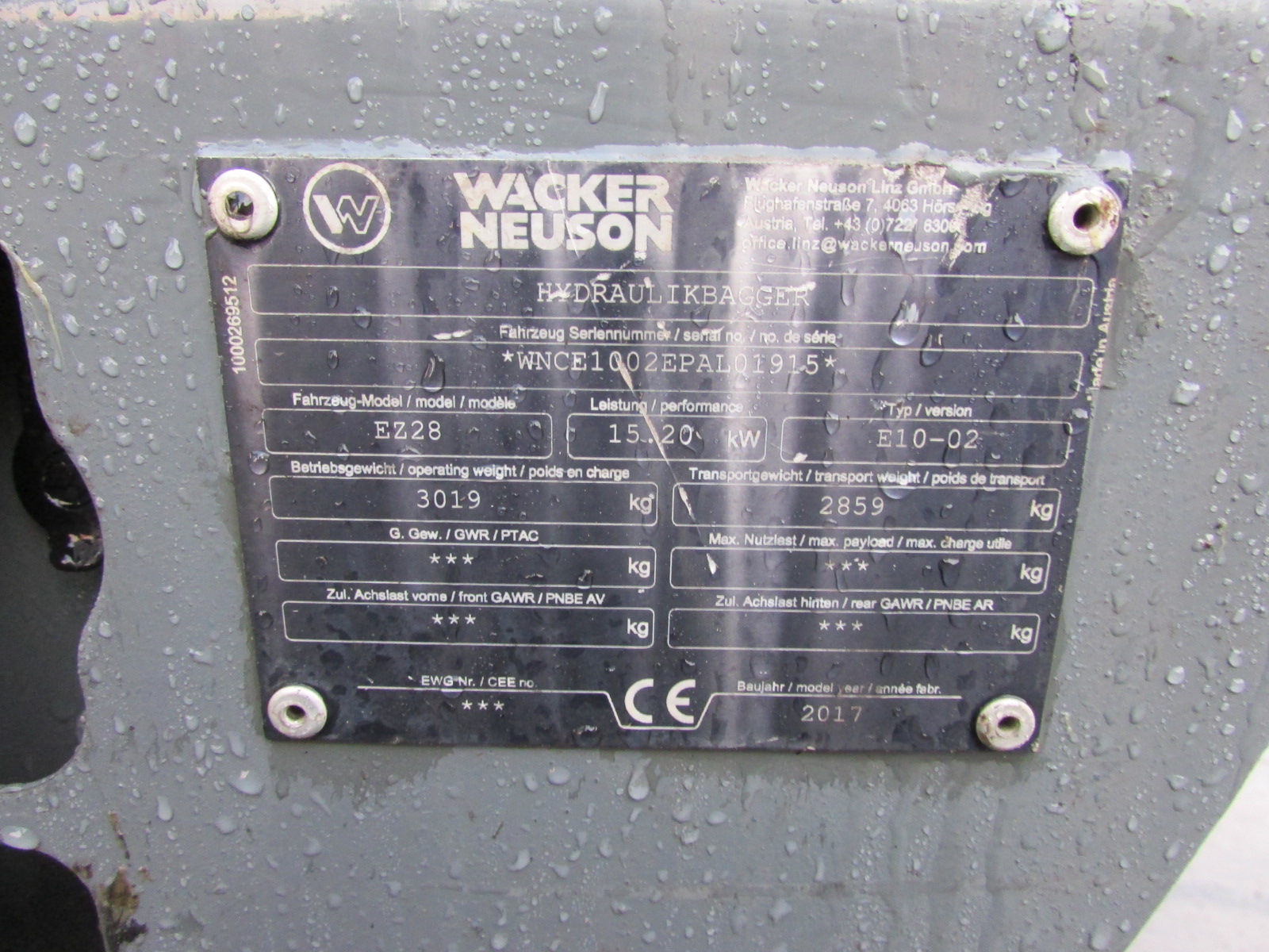 Wacker Neuson EZ 28 Zero Tail | Uwe Müller