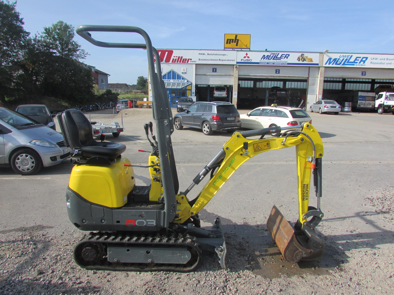 Wacker Neuson 803 Dual Power (E08-01) | Uwe Müller