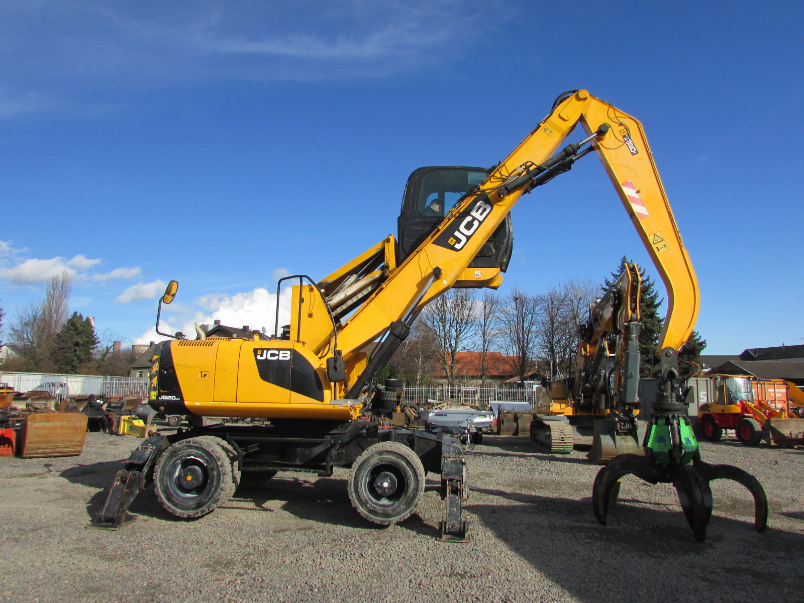 JCB JS 20 MH Umschlagbagger | Uwe Müller