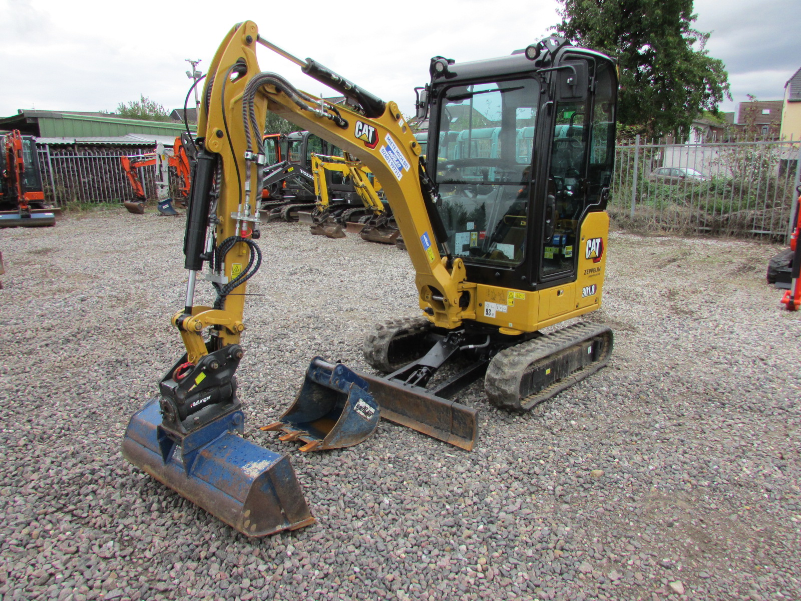 Caterpillar 301.8 Next Generation mit Powertilt | Uwe Müller