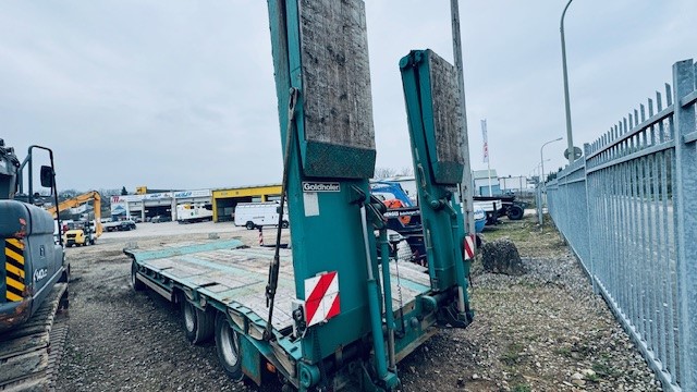 Goldhofer 3-Achs Tieflade-Anhänger Typ TU 3-24/80 | Uwe Müller